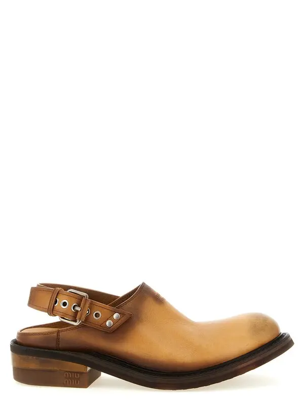Miu Miu Foule' Sabots