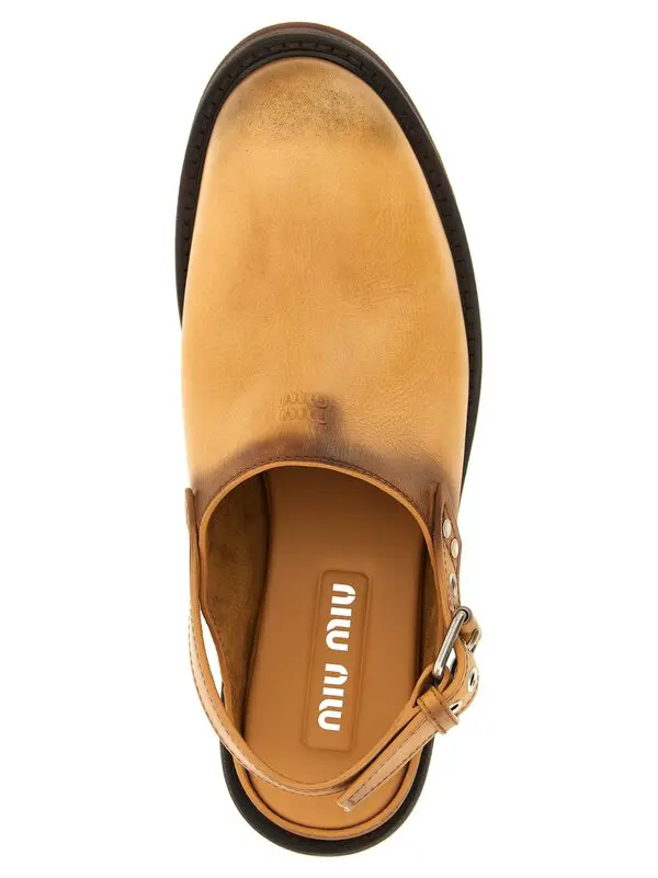 Miu Miu Foule' Sabots