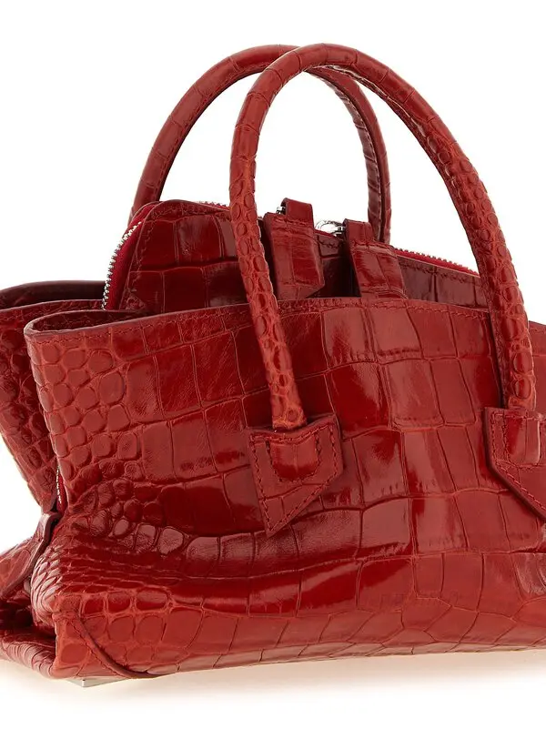 Attico La Passeggiata Mini' Handbag - Red