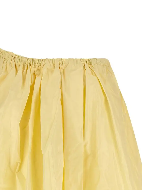 Prada Tec Taffeta Skirt