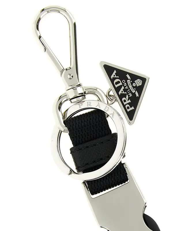 Prada Nylon Keyring