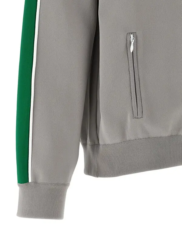 Miu Miu Logo Embroidery Sweatshirt - Gray