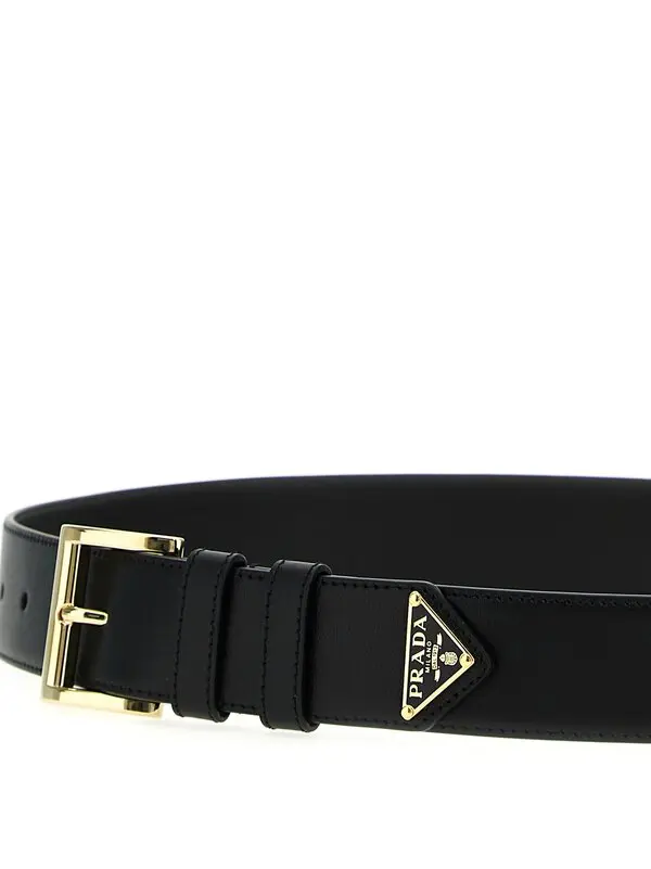 Prada City Calf' Belt - Black