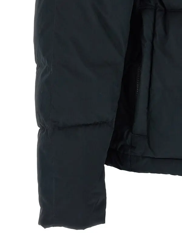 Stone Island Imb Piuma Rds' Down Jacket With Logo Badge - Blue