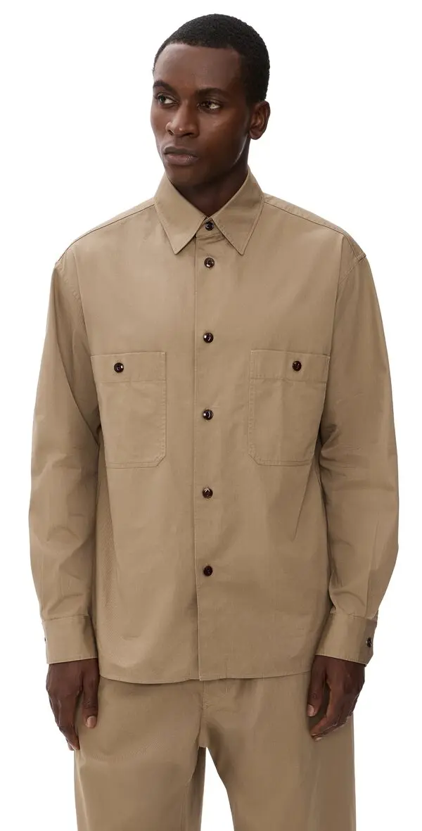 LEMAIRE Two Pockets Shirt - Soba