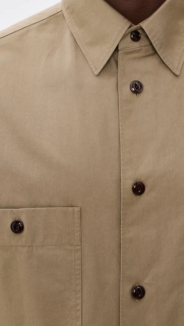 LEMAIRE Two Pockets Shirt - Soba