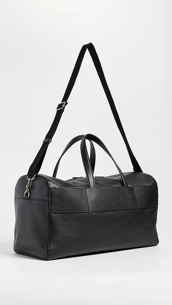 Shinola Canfield Pebbled Leather Duffle Bag
