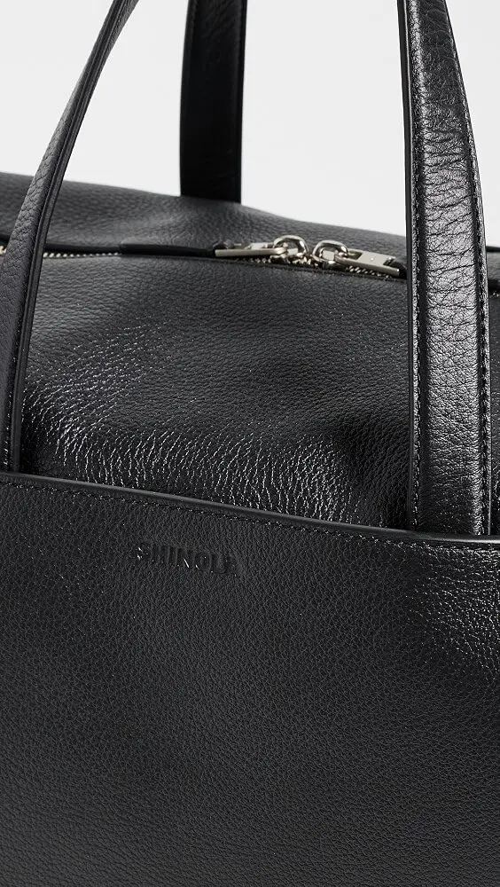 Shinola Canfield Pebbled Leather Duffle Bag