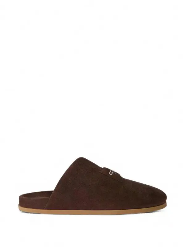 Givenchy Puffy Mules In Suede