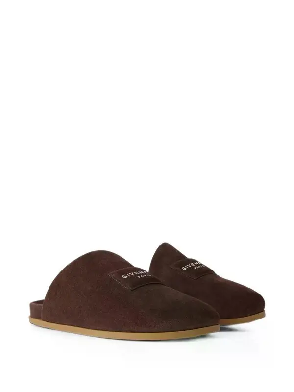 Givenchy Puffy Mules In Suede