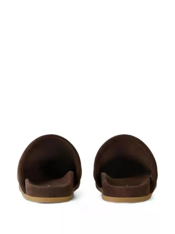 Givenchy Puffy Mules In Suede