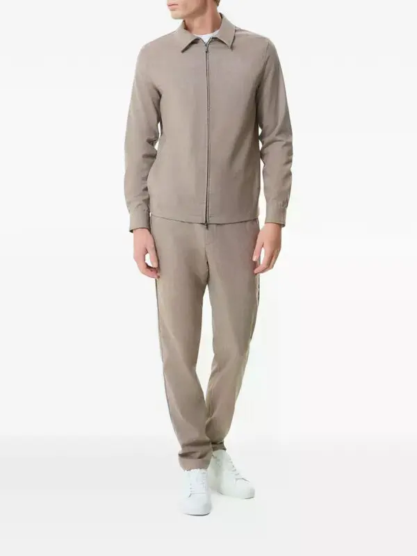 VALENZA Zip-up Long-sleeve Overshirt