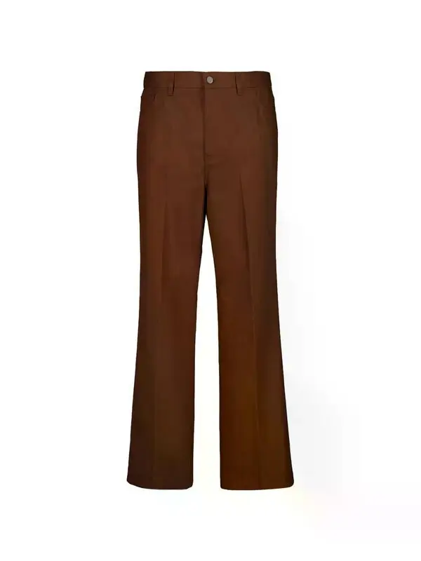 Valentino Garavani Pressed-crease Trousers