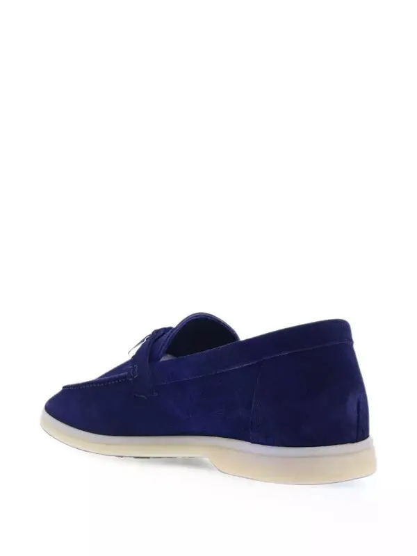 PARIS PUNK Suede Loafers