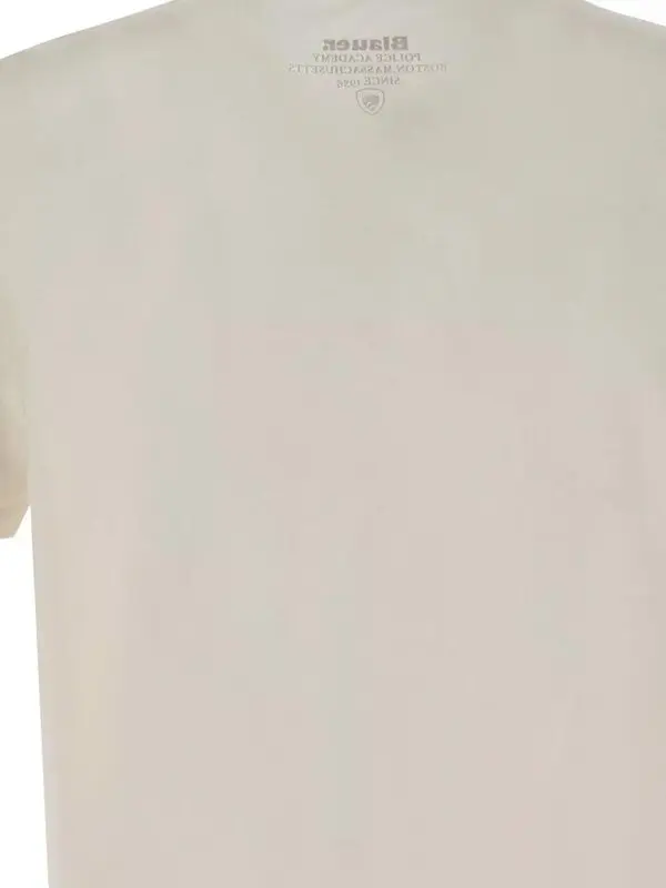 BLAUER. Logo-print T-shirt
