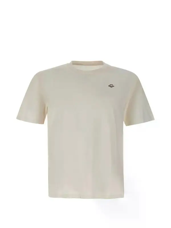 BLAUER. Logo-print T-shirt - Neutrals