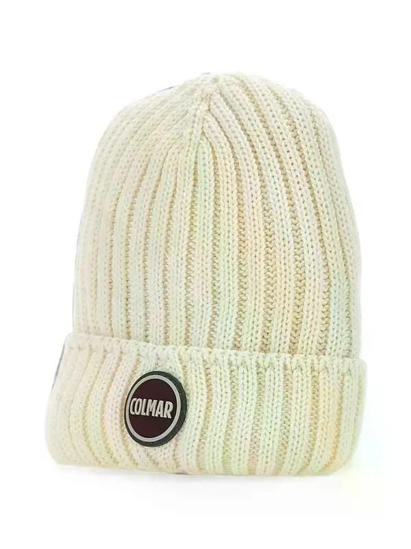 COLMAR Ribbed-knit Beanie Hat - Neutrals