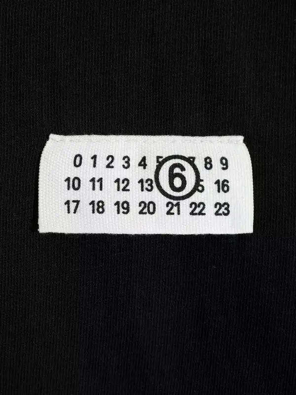 MAISON MARGIELA Logo-patch Drawstring Hoodie
