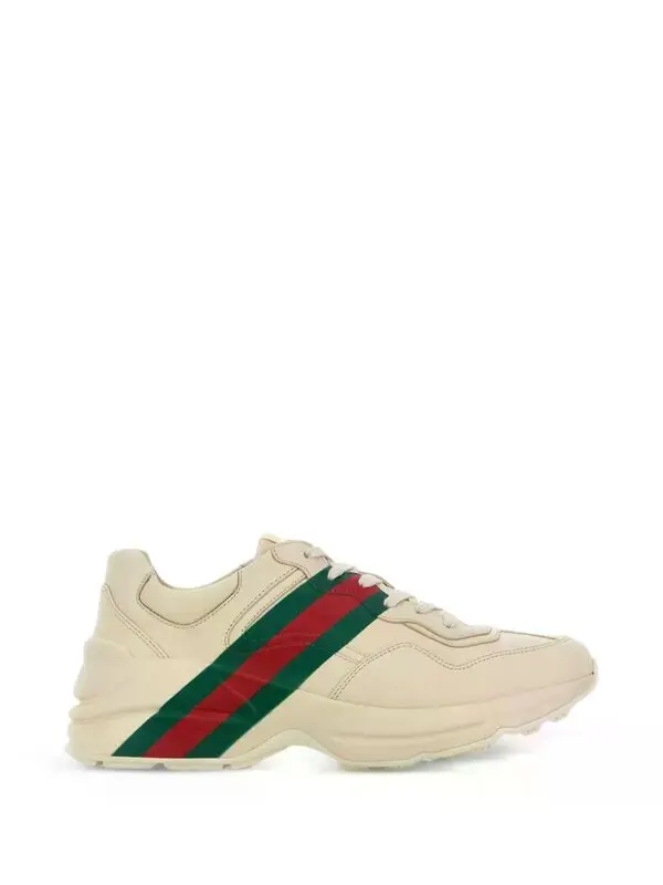 Gucci Rhyton Web-stripe Sneakers