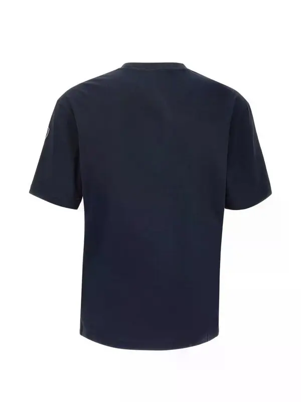 BLAUER. Logo-patch T-shirt