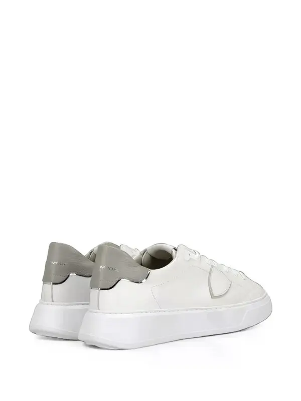 Philippe Model Temple Logo-patch Leather Sneakers