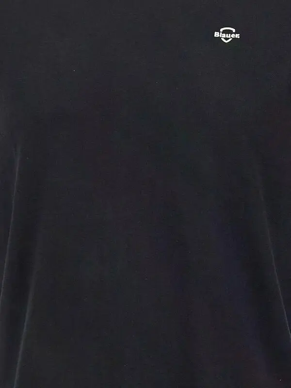 BLAUER. Logo-print T-shirt