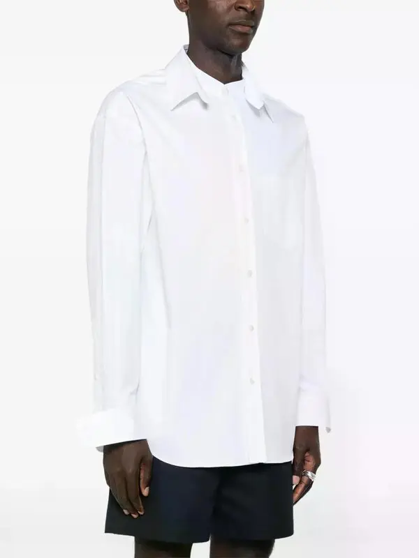 Gucci Logo-embossed Cotton Shirt