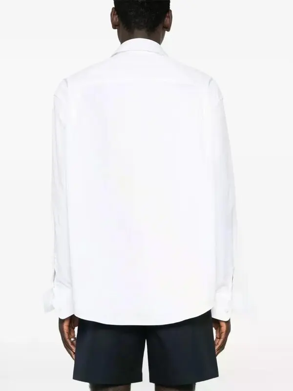 Gucci Logo-embossed Cotton Shirt