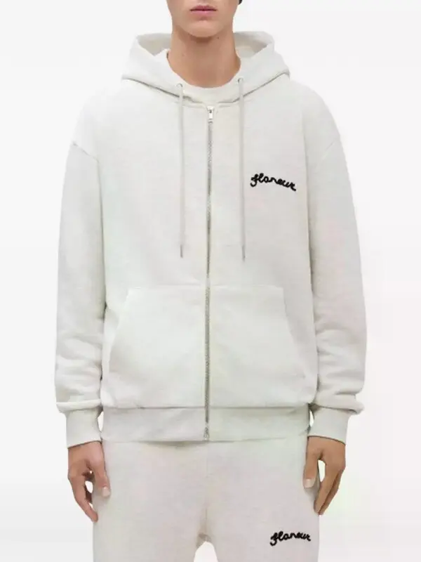 FLANEUR Signature Zip-uphoodie