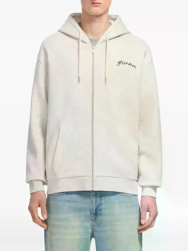 FLANEUR Signature Zip-uphoodie