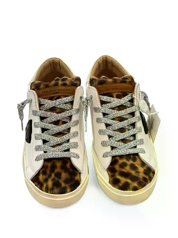 Philippe Model Prsx Leopard-print Sneakers