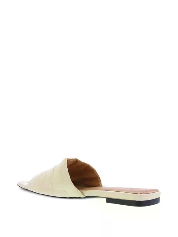 TORAL SHOES Croc-effect Slippers