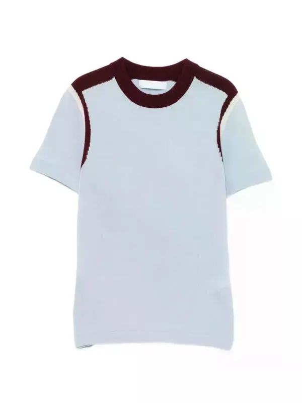 CUDDLEUP Contrast-trim Short-sleeve T-shirt