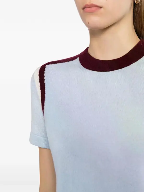 CUDDLEUP Contrast-trim Short-sleeve T-shirt