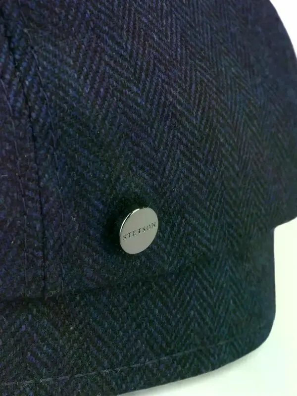 Stetson Herringbone Wool Flat Cap