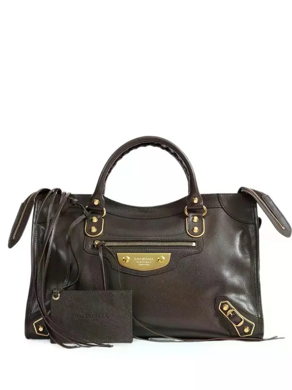 Balenciaga Medium Le City Uptown Tote Bag - Brown