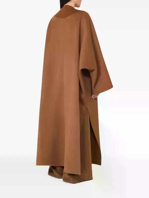 Max Mara Suede-panelled Cashmere Coat