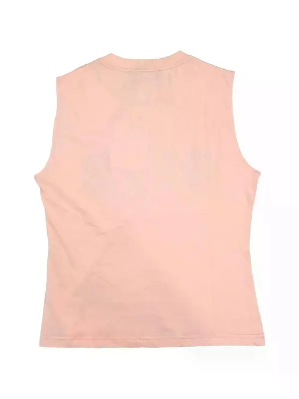 Dior Denim Logo-print Tank Top