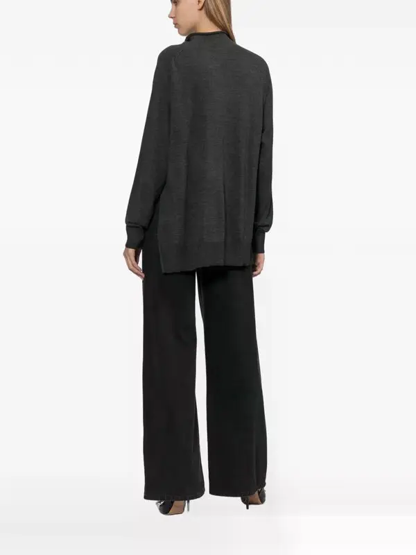 Magda Butrym Knotted Turtleneck Sweater