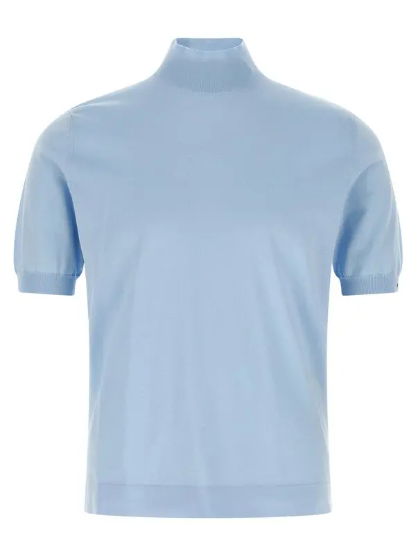 Prada Intersio Logo Sweater - Blue