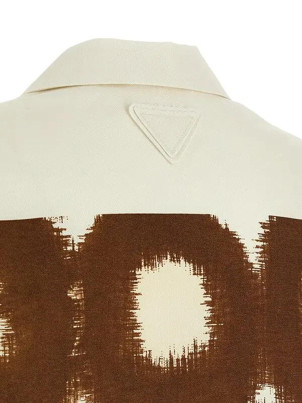 Prada Canvas Shirt - Brown