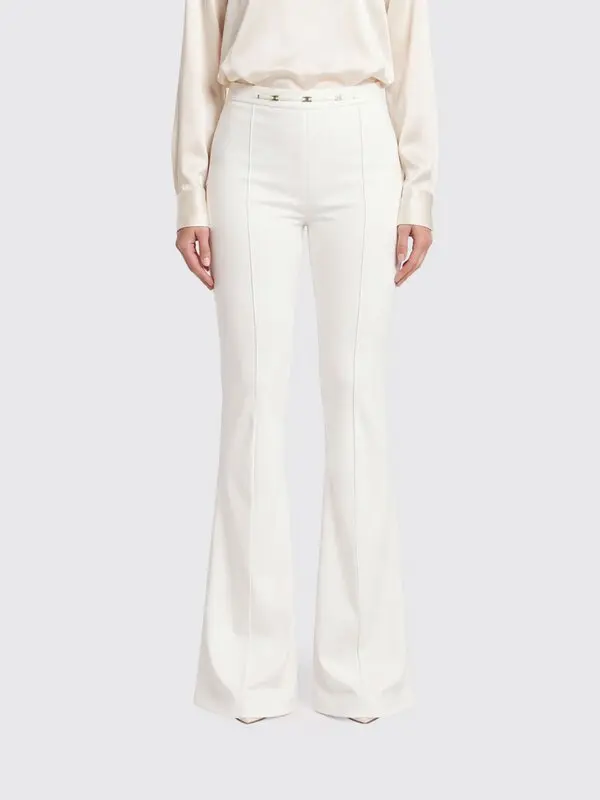 Elisabetta Franchi Pants - Ivory