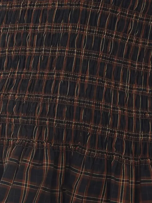 GANNI T-shirt - Brown