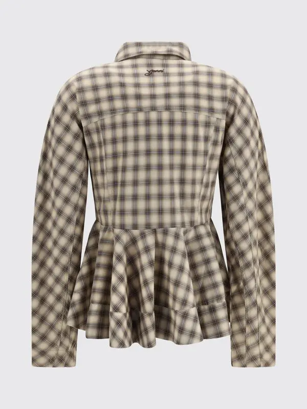 GANNI Shirt - Grey