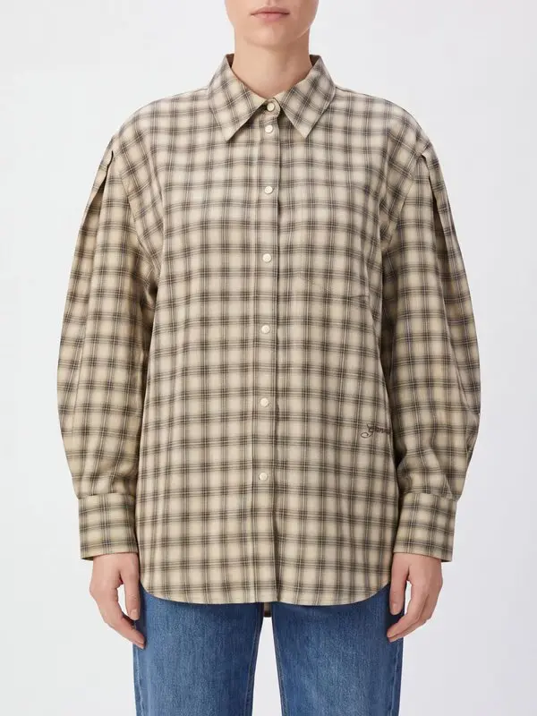 GANNI Shirt - Grey
