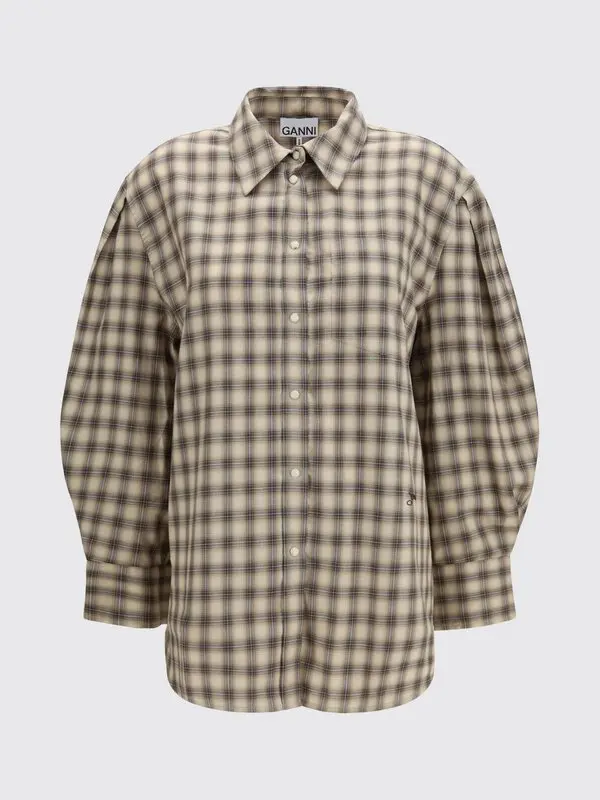 GANNI Shirt - Grey