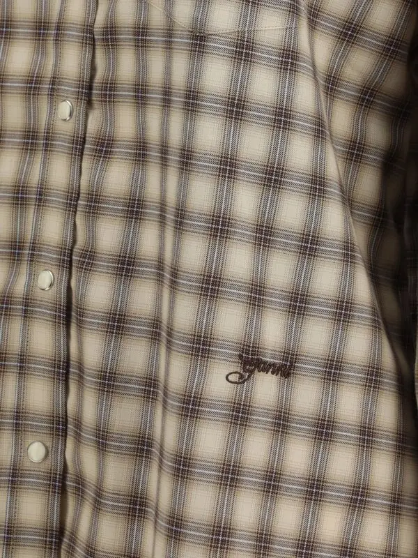 GANNI Shirt - Grey