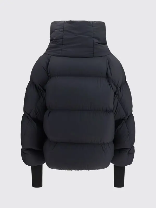 GANNI Future Quilted Nylon Puffer Jacket With Funnel Neck And Side Zip