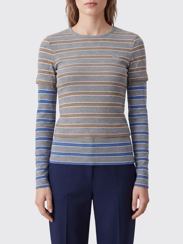 GANNI T-shirt - Blue