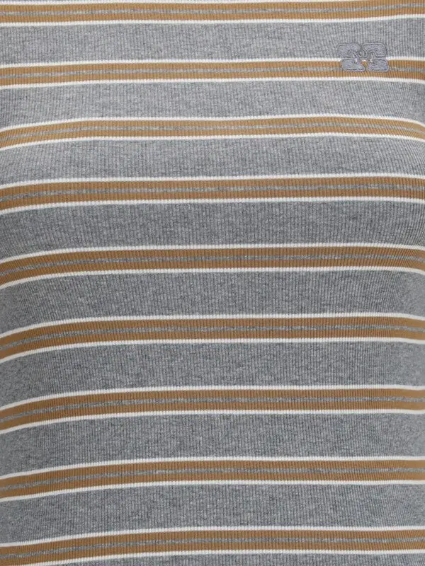 GANNI T-shirt - Blue